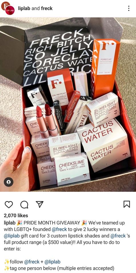 12 Great Instagram Giveaway Examples (Brands + Influencers)