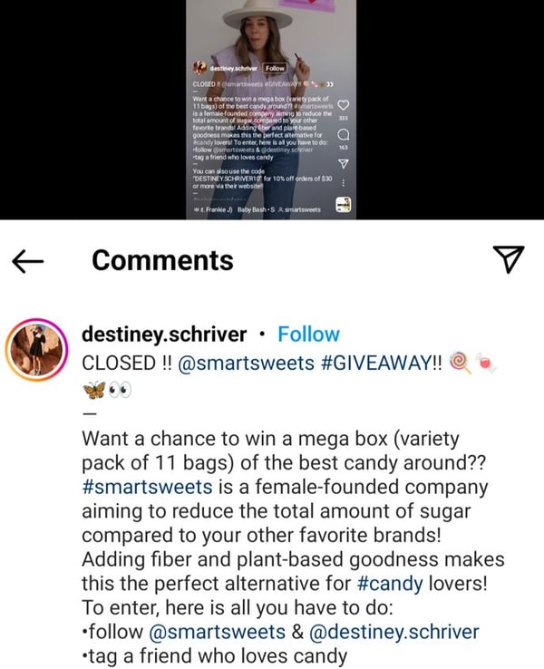 12 Great Instagram Giveaway Examples (Brands + Influencers)