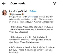 12 Great Instagram Giveaway Examples (Brands + Influencers)