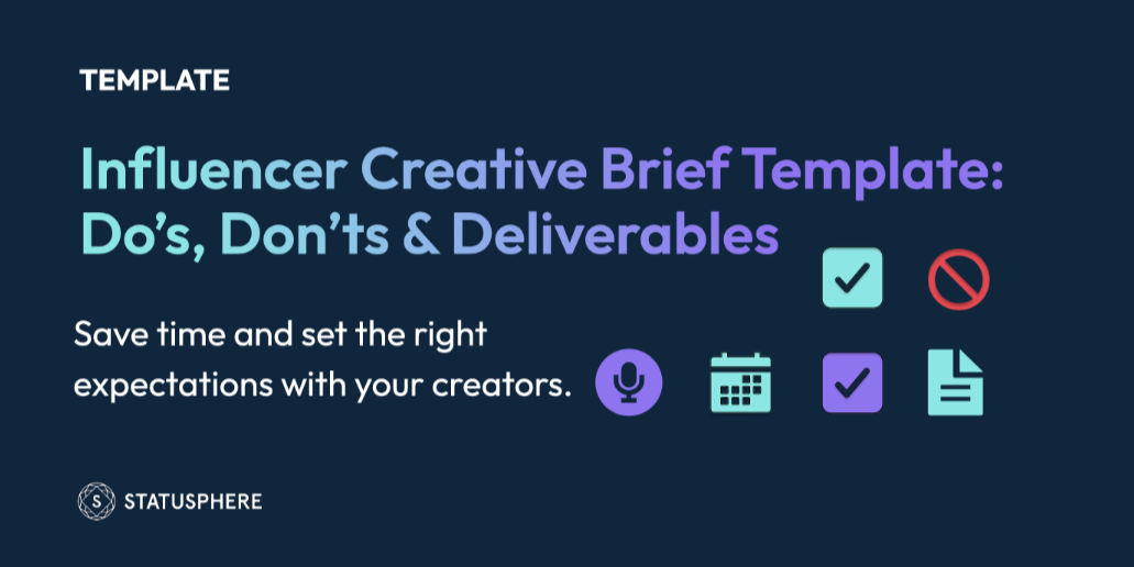 Thank You! Get Your Influencer Marketing Creative Brief Template